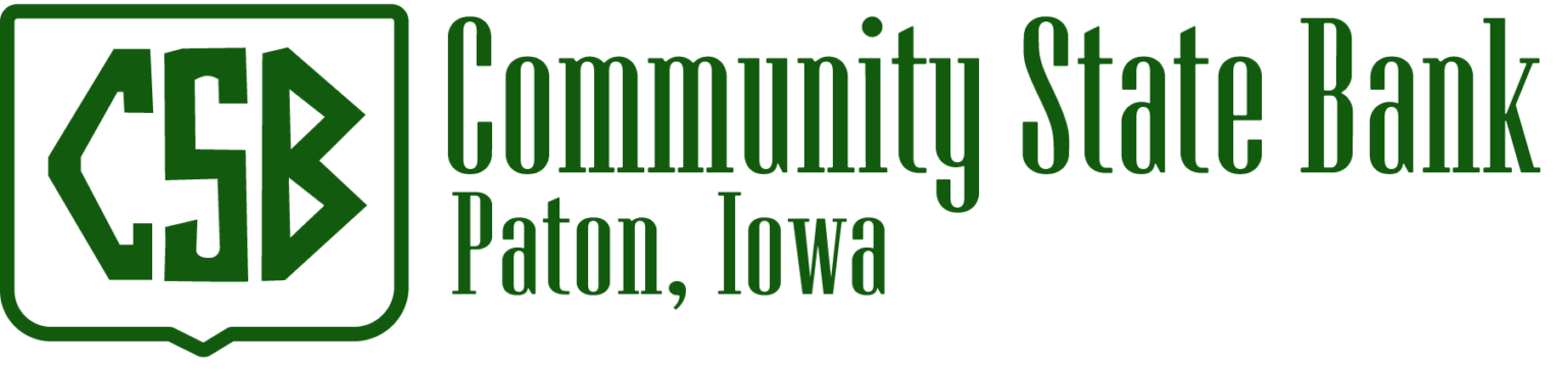 Community State Bank – You locally owned independent bank since 1956